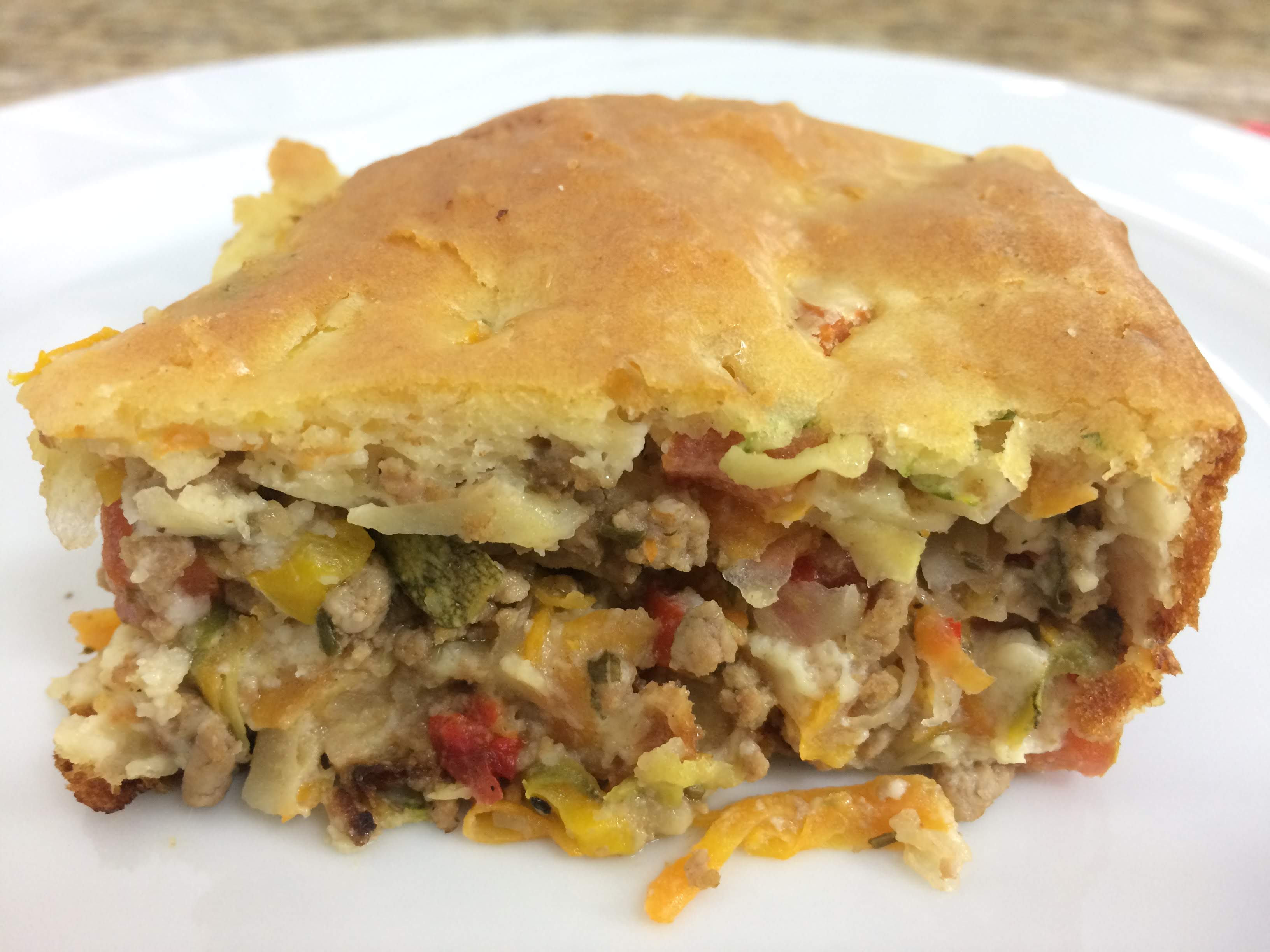 TORTA DE LEGUMES E CARNE MOÍDA – Mãozinha na Cozinha